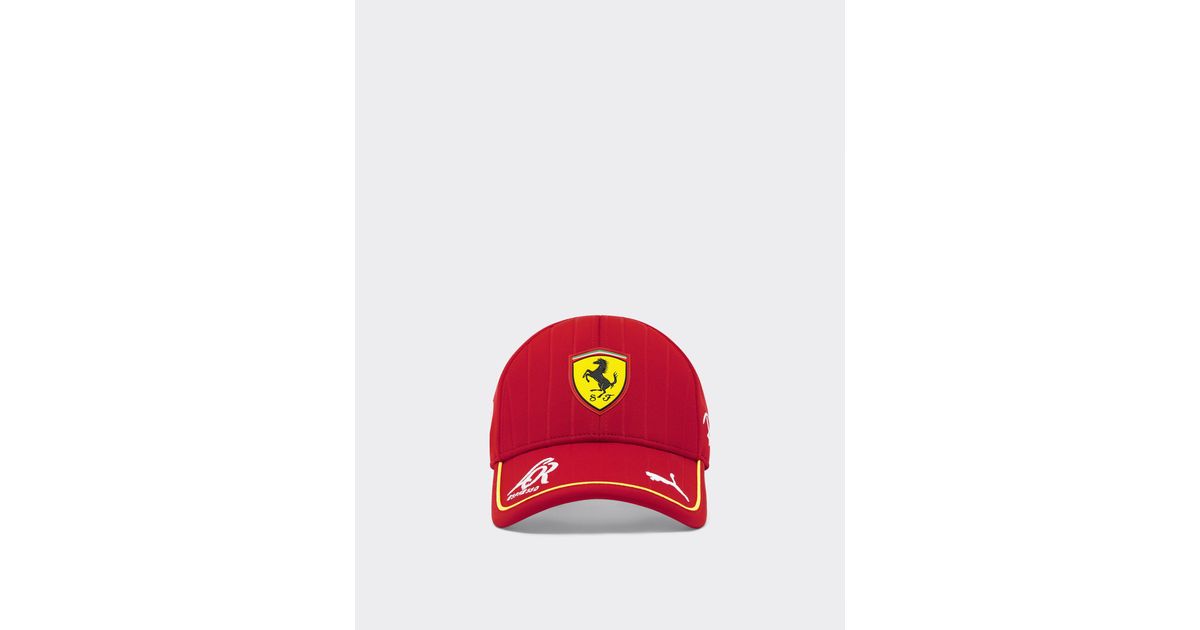 Ferrari Hypercar Replica 2025 Baseball Cap in Red | Lyst