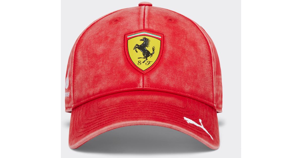 Ferrari Puma For Scuderia Desert Sun Special Edition Baseball Cap in ...