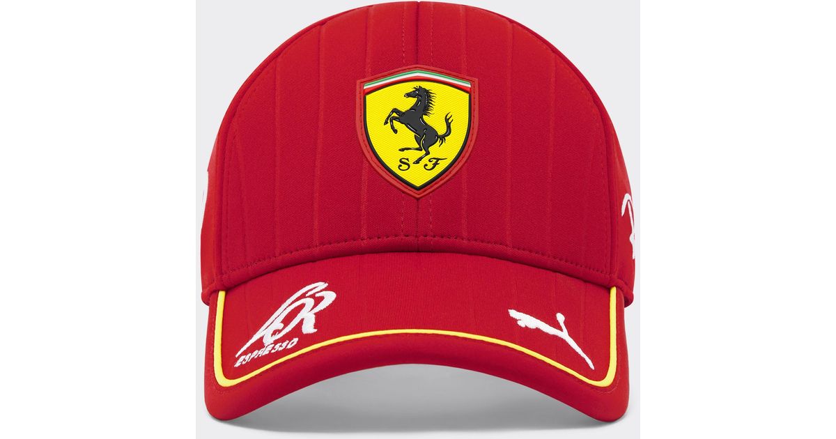 Ferrari Hypercar Replica 2025 Baseball Cap in Red | Lyst UK