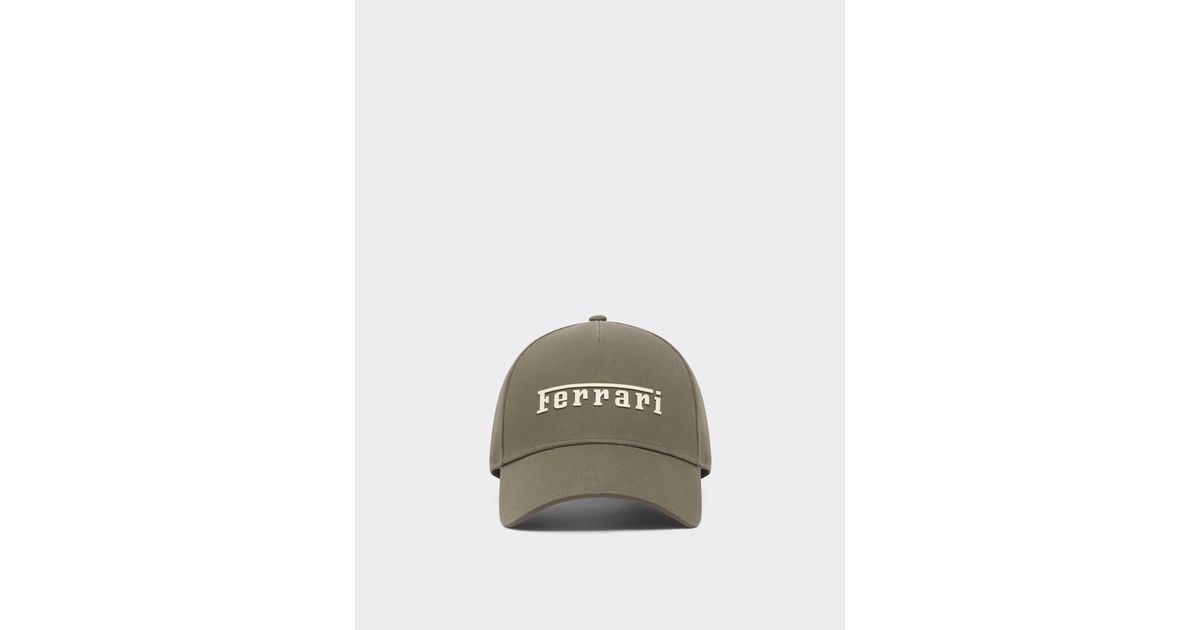 Ferrari Baseball Cap With Rubberized Logo | Lyst UK