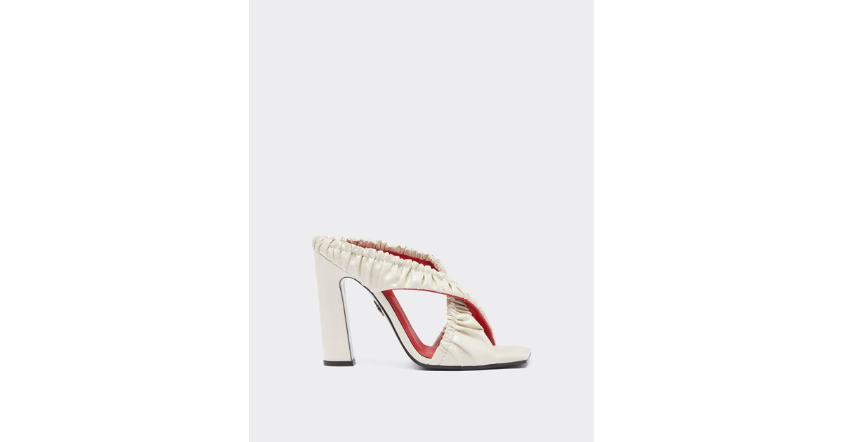 Ferrari High Sandals in White | Lyst