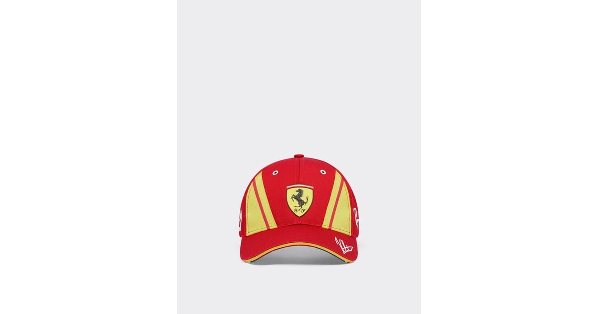 Ferrari Calado Hypercar Hat in Red | Lyst UK