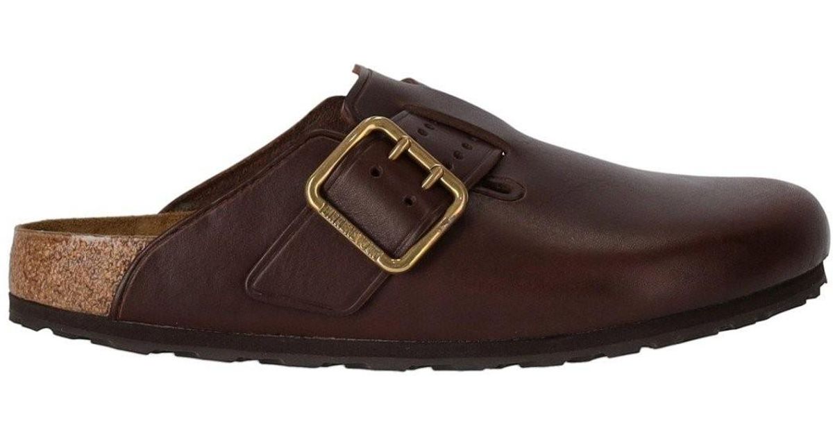 Birkenstock Boston Bold Gap Roast Clog in Brown for Men | Lyst