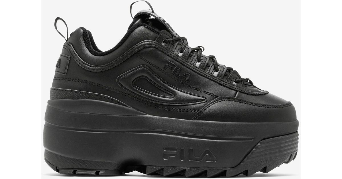 Fila Disruptor 2 Wedge In Black Lyst