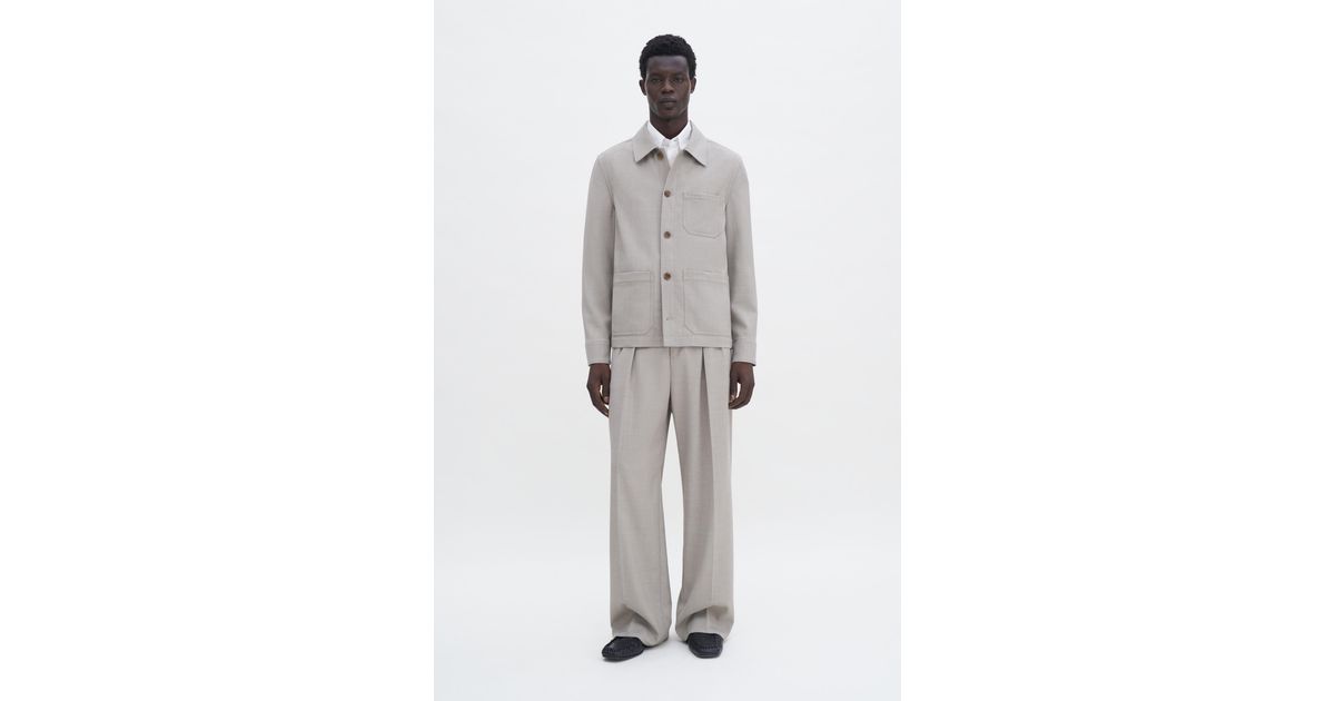 Filippa K Taylor Jacket in Gray for Men | Lyst