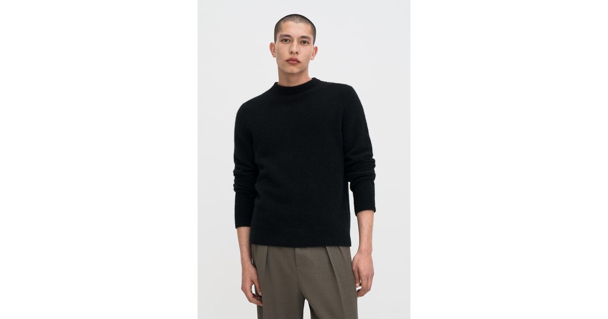 Filippa K Mid-Weight Yak Wool-Blend Knitted Sweater in Blue for Men | Lyst
