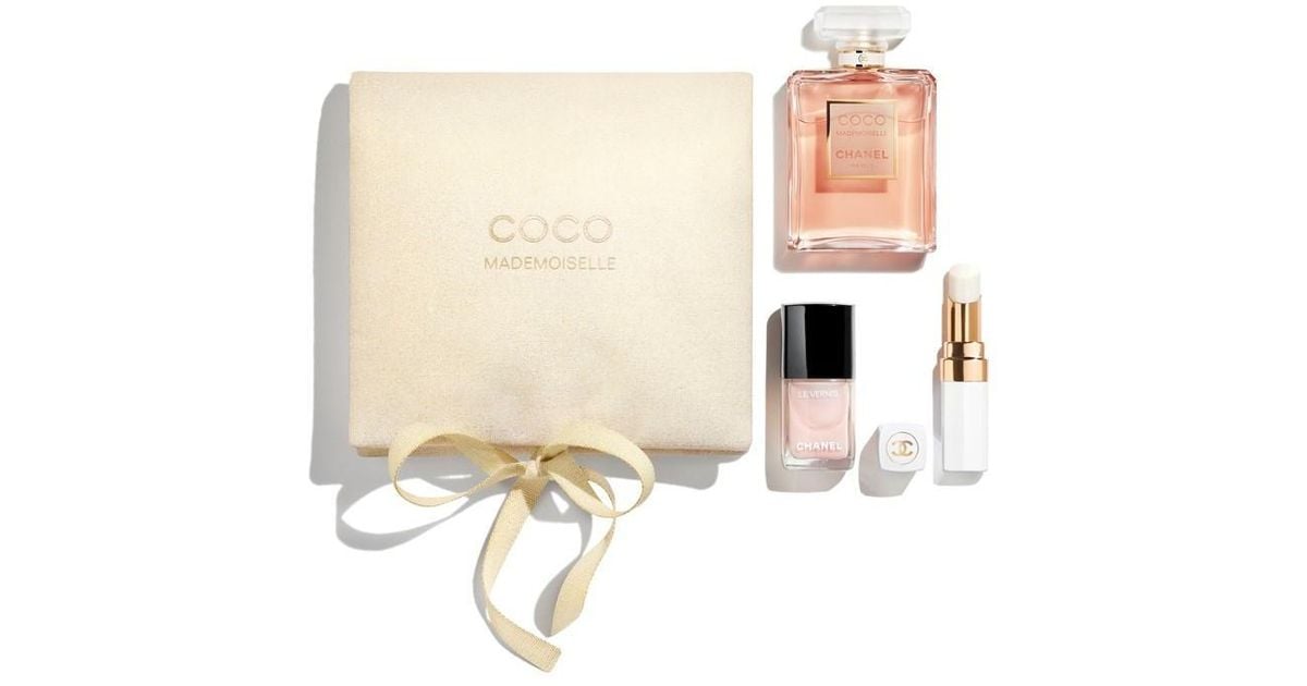 CHANEL Coco Mademoiselle Secret Look Pouch Edp 50ml, Rouge Coco Baume ...