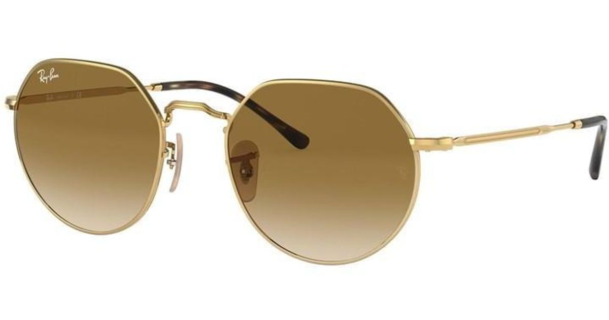 Ray-Ban 0Rb3548N Octagonal Sunglasses in Metallic | Lyst UK
