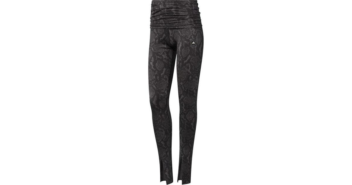 adidas By Stella McCartney Stella Split Legging Ld54 in Black | Lyst UK