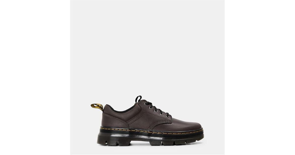 Dr. Martens Reeder Derby Shoes in Black for Men | Lyst UK