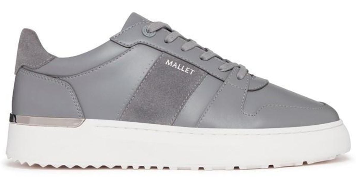 Mallet Hoxton Lite Trainers in Grey for Men | Lyst UK
