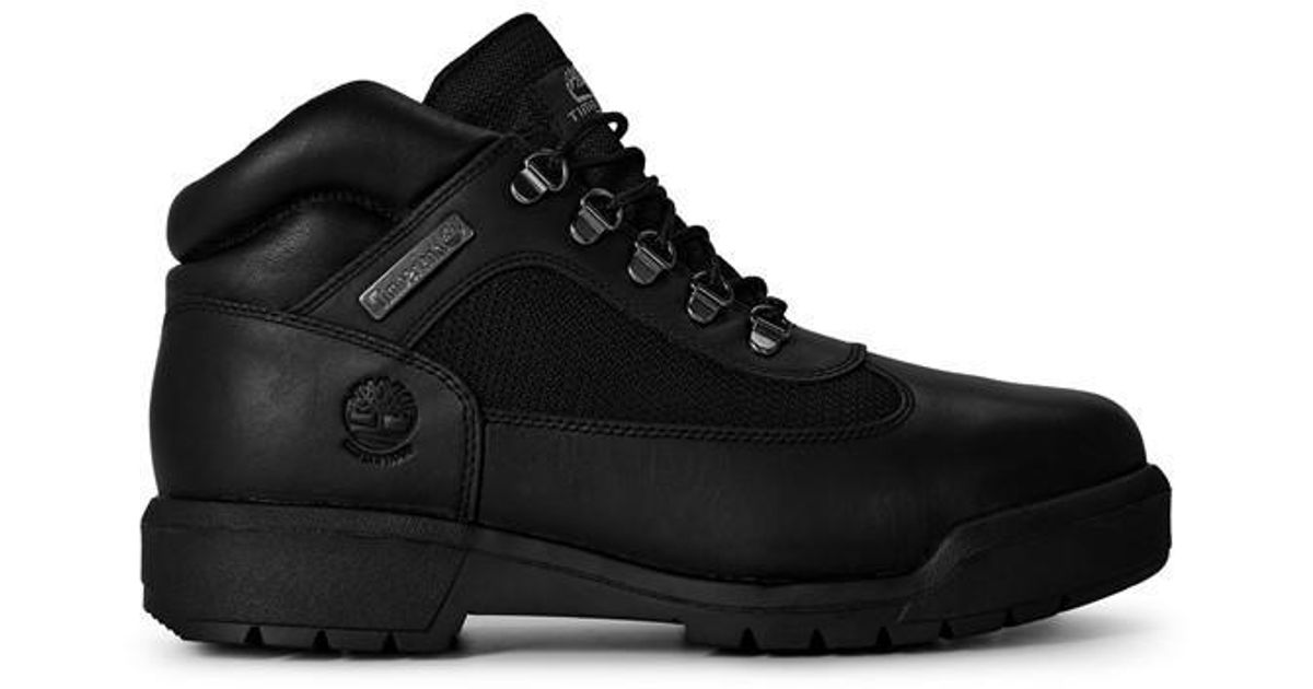 Timberland Field Boot Mid Lace Up Waterproof B in Black for Men | Lyst UK