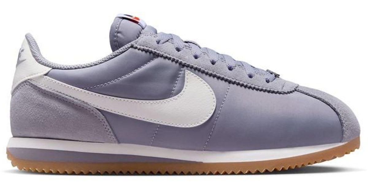 Nike Cortez Textile Runners in Blue | Lyst UK