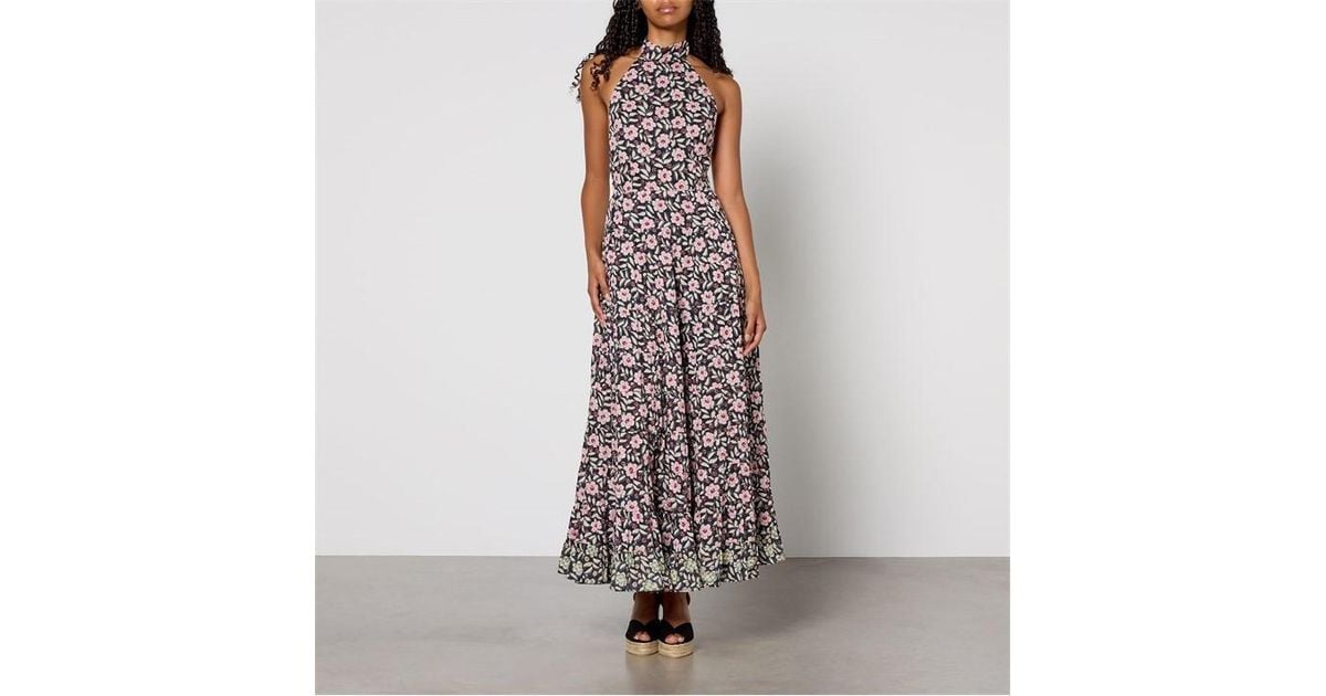 RIXO London Jayne Dress in Purple | Lyst UK