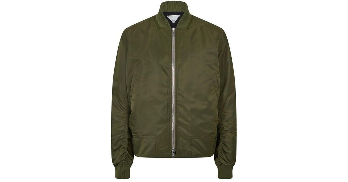 Bottega Veneta Bv Intrec Nylon Jkt Sn62 in Green for Men | Lyst UK