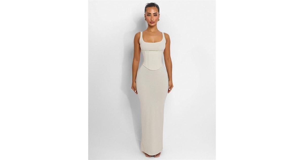 Mars the Label Mtl Sandra Maxi Scp Ld61 in White | Lyst UK
