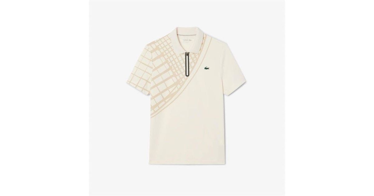 Lacoste Us Open Polo Sn54 in White for Men | Lyst UK