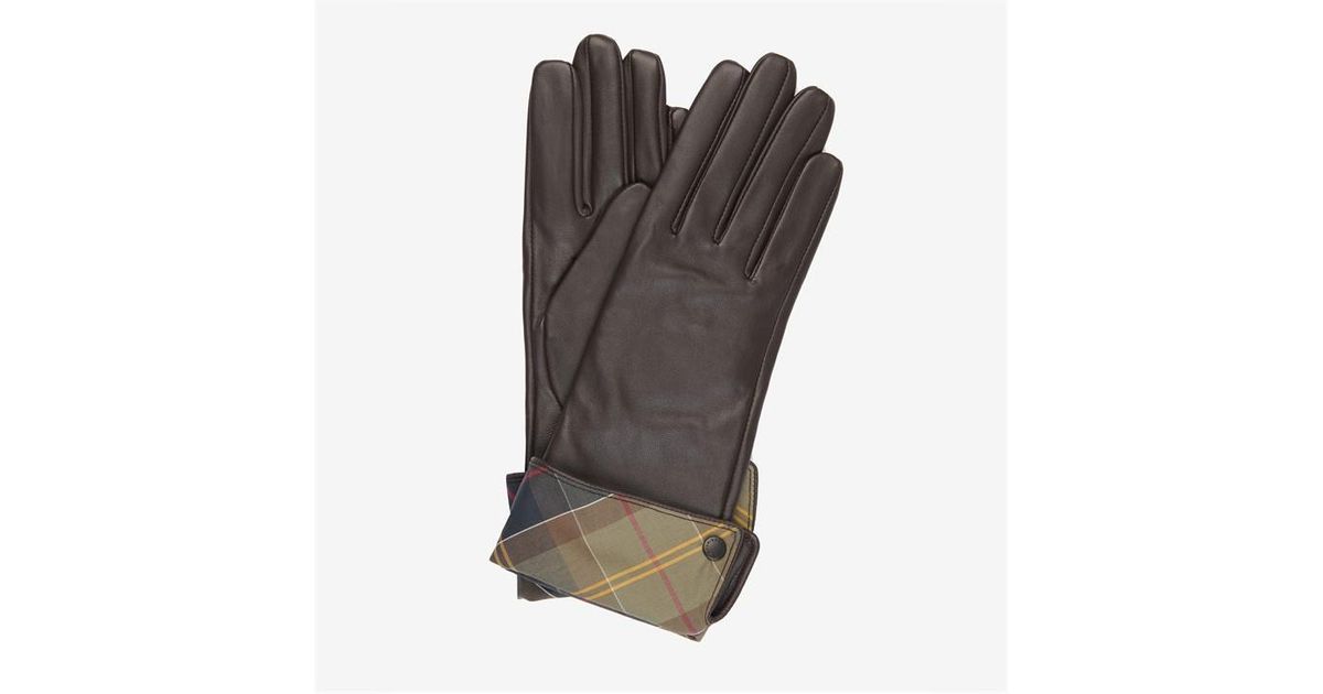 Barbour Gloves in Brown | Lyst UK