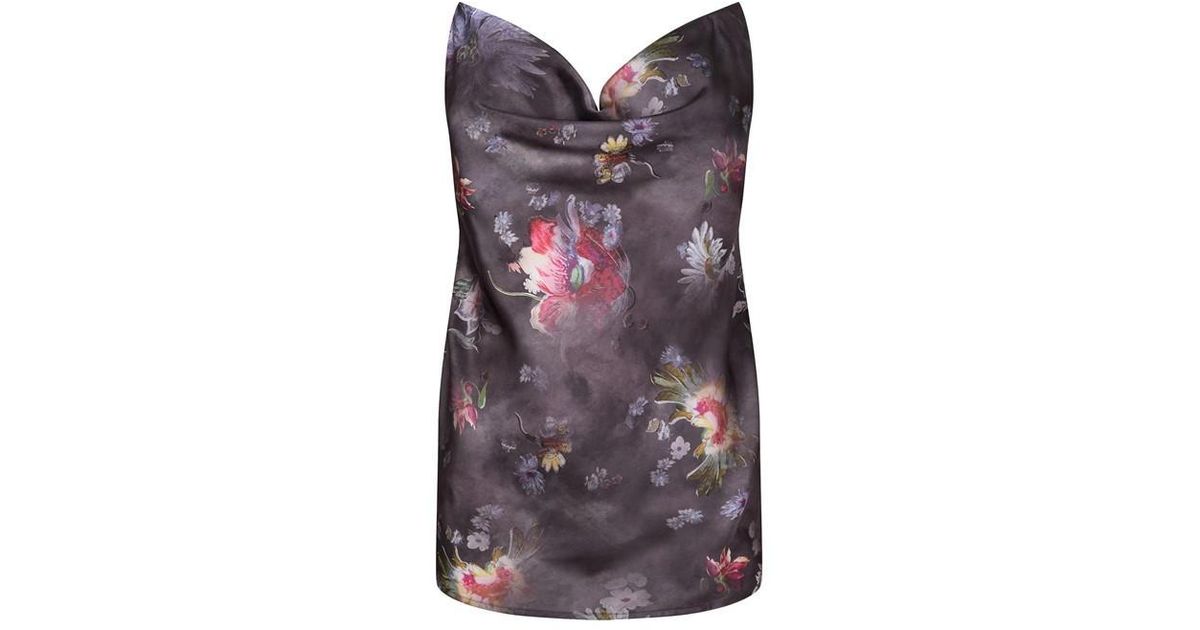 Y. Project Invisible Strap Top in Purple | Lyst UK