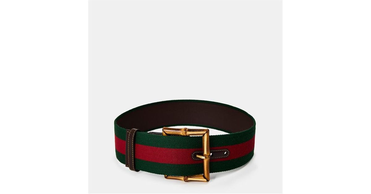 Gucci Fabric Belt For in Black | Lyst UK