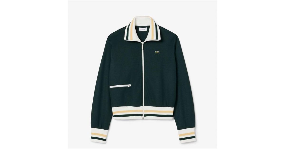 Lacoste Track Jacket Ld54 in Black | Lyst UK