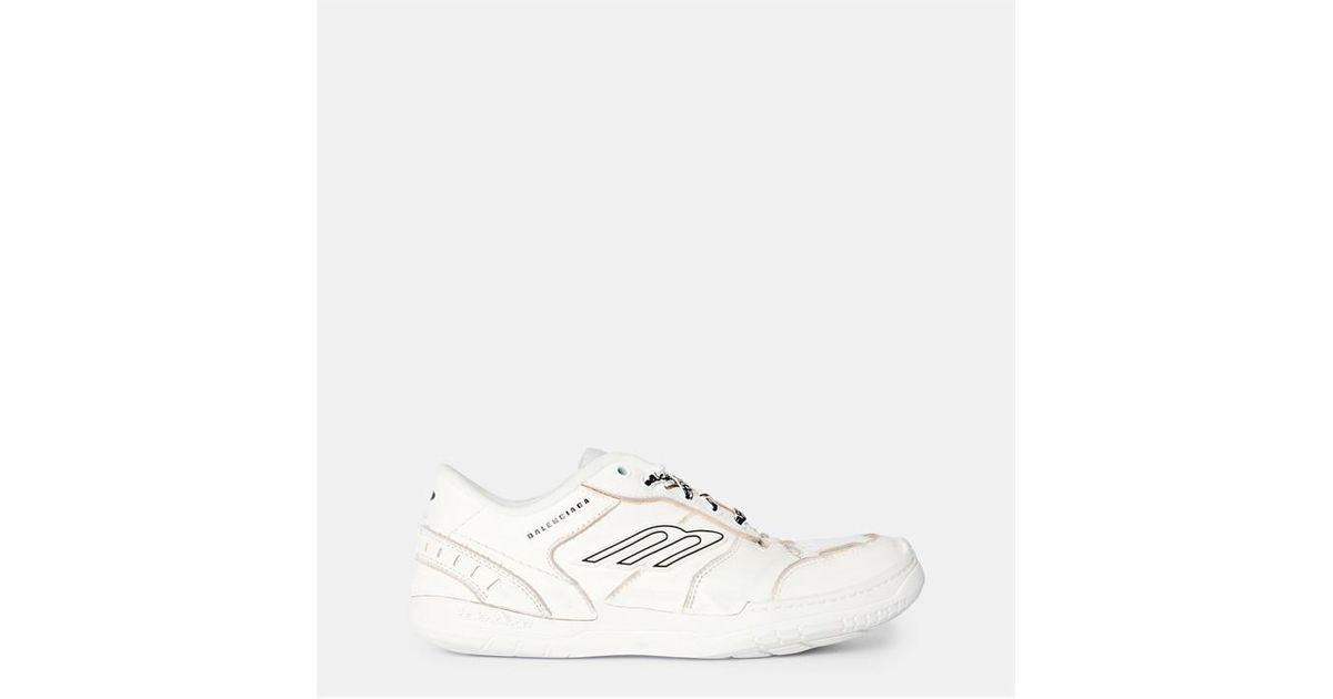 Balenciaga Bal Hamptons Snkr Ld54 in White | Lyst UK
