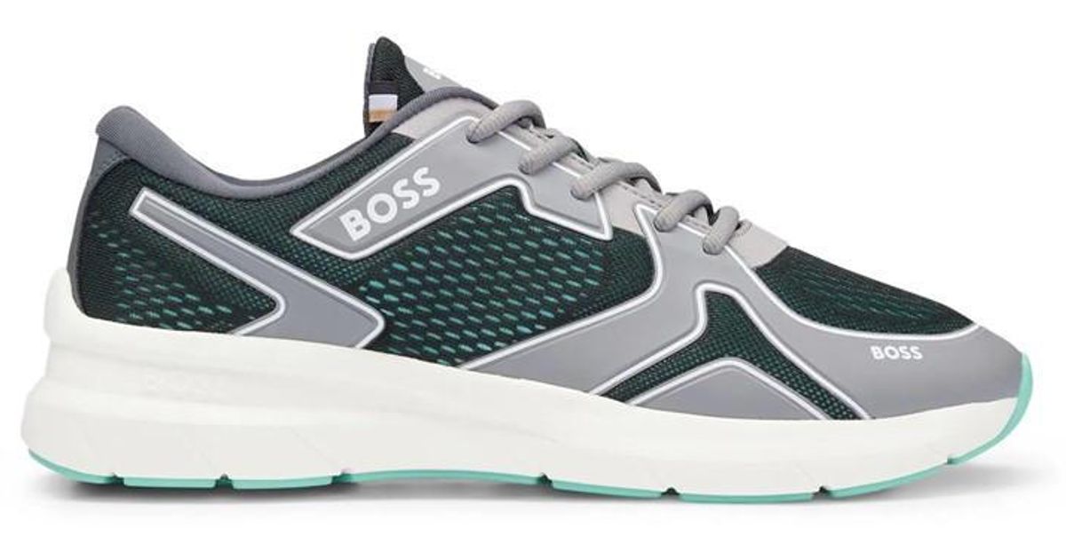 BOSS Owen Runn Empr 10249928 01 in Grey for Men | Lyst UK