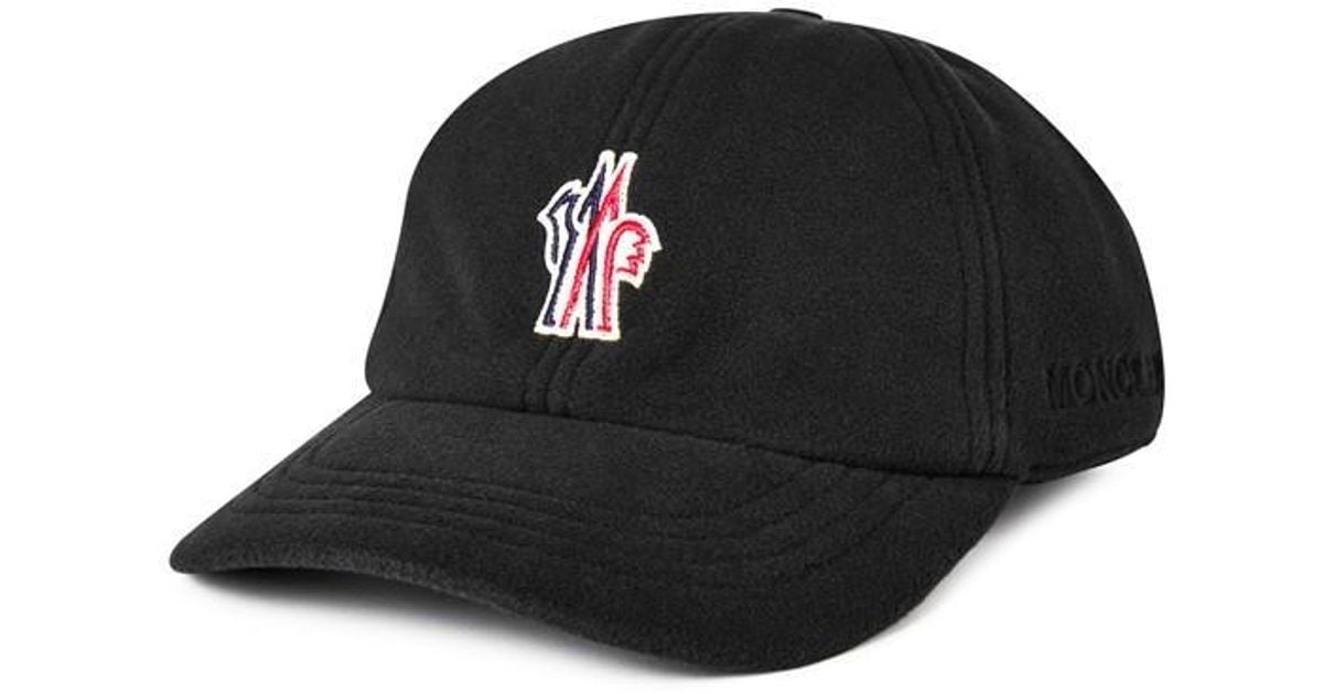 Moncler Monclerg Basebal Cap in Black for Men | Lyst UK