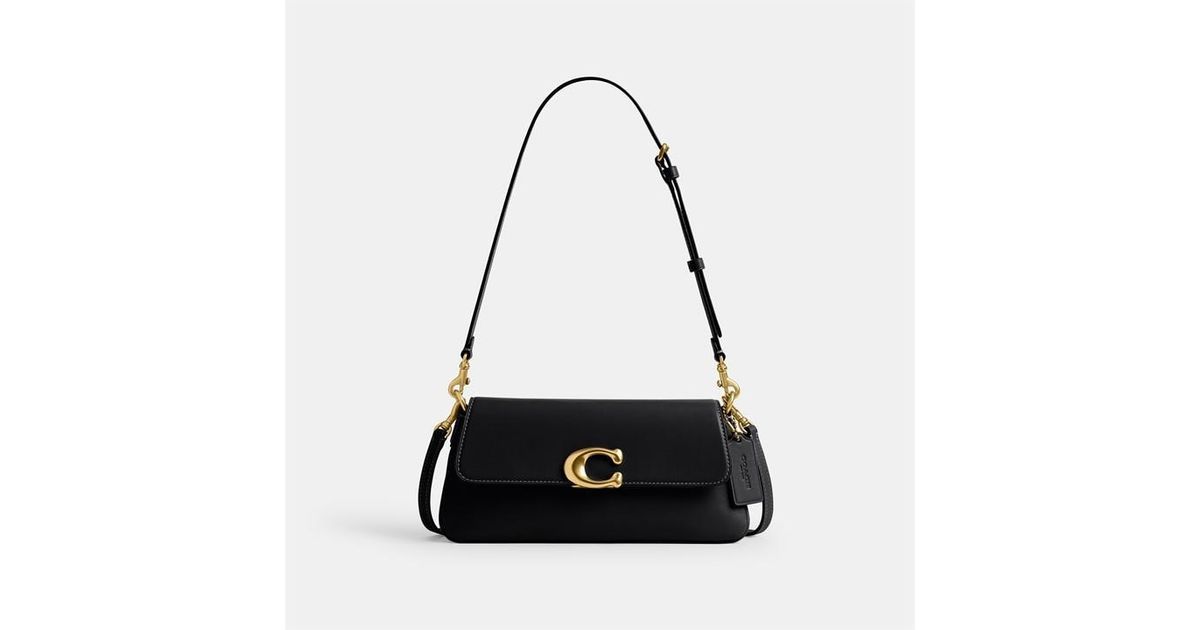 COACH Jet Shoulder Bag in Black | Lyst UK