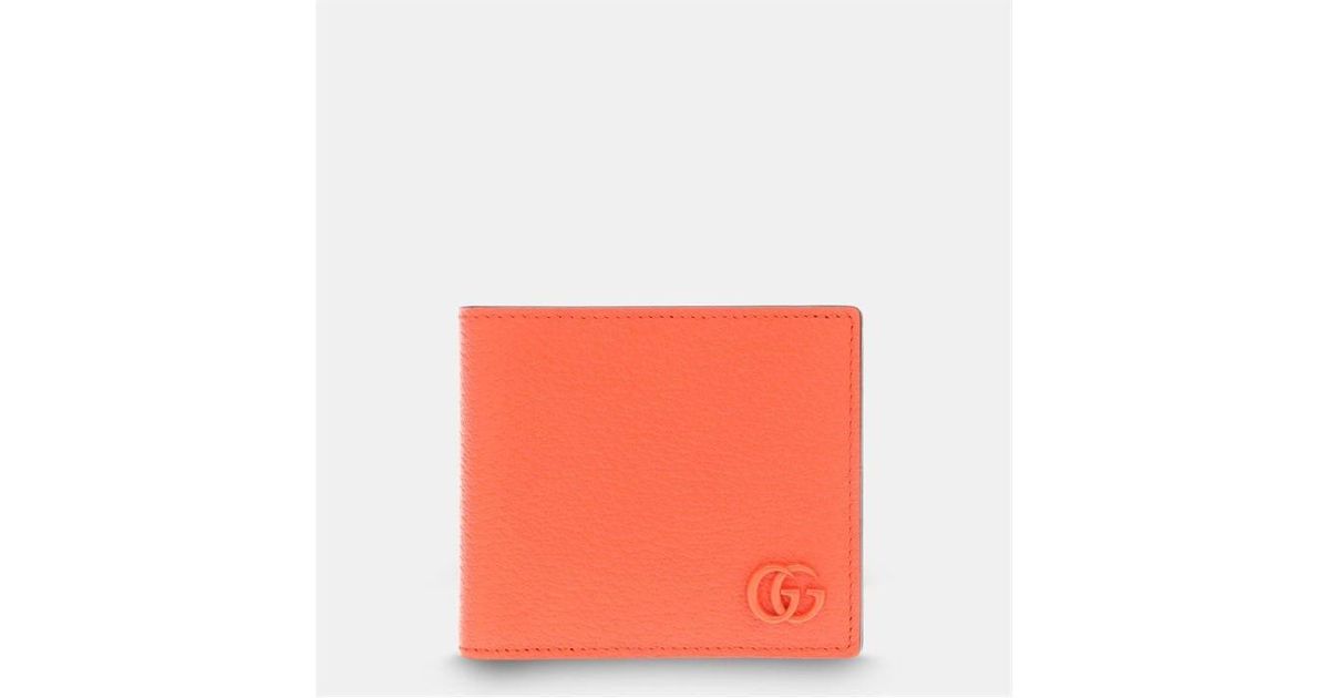 Gucci Wallet in Orange for Men | Lyst UK