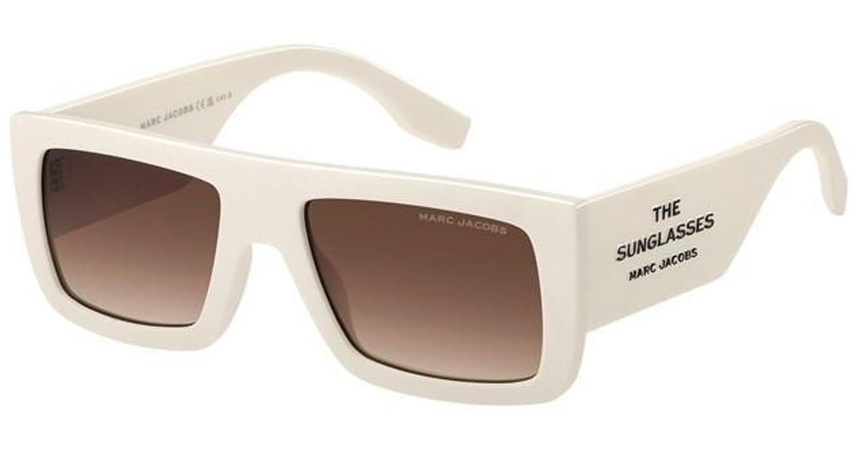 Marc Jacobs Marc Rec Flat Top 99 in Natural | Lyst UK