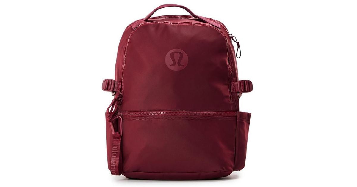 lululemon Crew 22L Backpack in Red for Men | Lyst UK