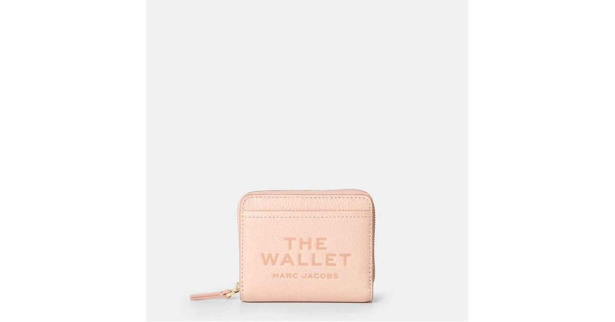 Marc Jacobs The Mini Compact Wallet in Pink | Lyst UK