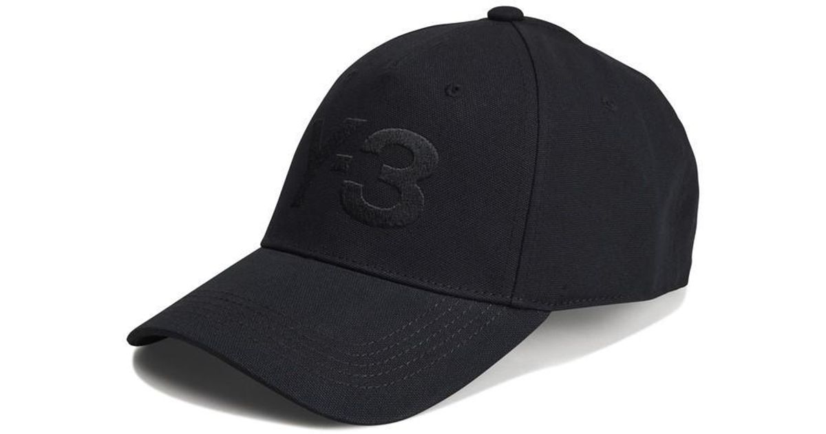 Y-3 Logo Baseball Cap in Blue for Men | Lyst UK
