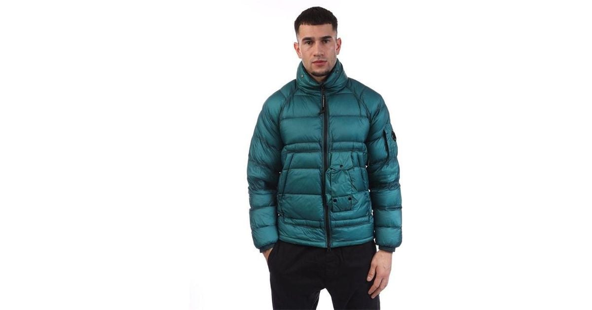 C.P. Company D.D. Shell Down Jacket in Green for Men | Lyst UK