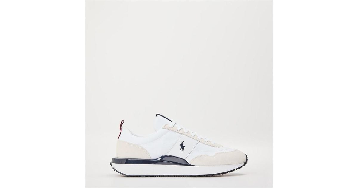 Polo Ralph Lauren Train 89 Runners in White for Men | Lyst UK