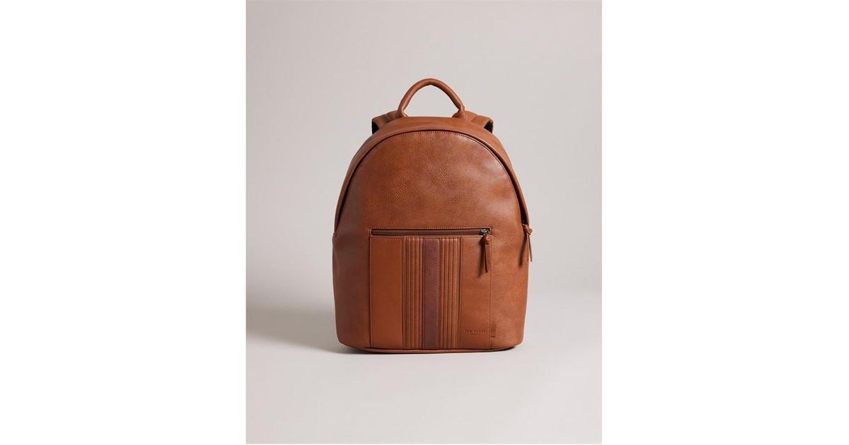 Ted Baker Ted Pu Backpack in Brown for Men | Lyst UK
