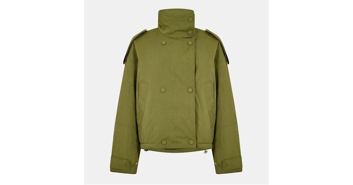 EDITED Agatha Jacket in Green | Lyst UK