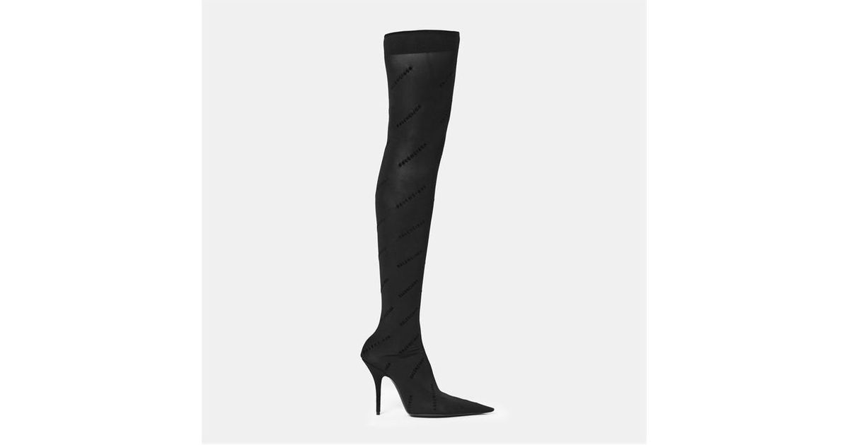 Balenciaga Bal Boots in Black | Lyst UK