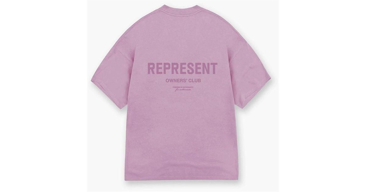 Represent Rep Owners Club T in Purple for Men | Lyst UK