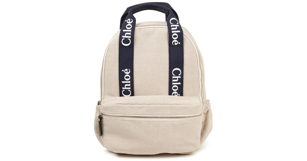 Chloé Baby Changing Backpack Babies in Natural | Lyst UK