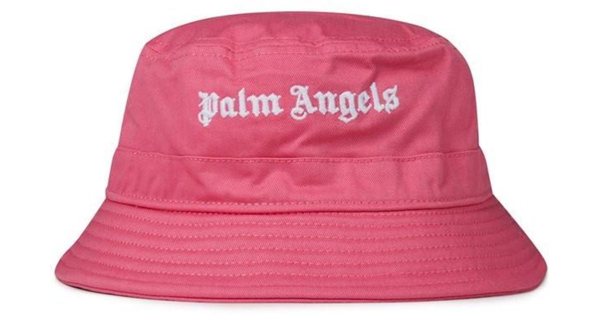 Palm Angels Palm Bucket Hat in Pink | Lyst UK