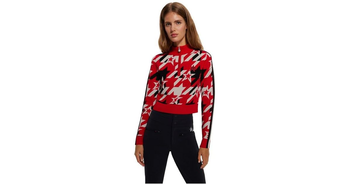 BOSS Crew Neck Jumper in Red | Lyst UK