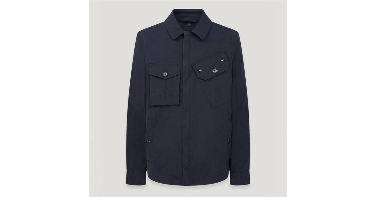 Belstaff Rig Jkt in Blue for Men | Lyst UK