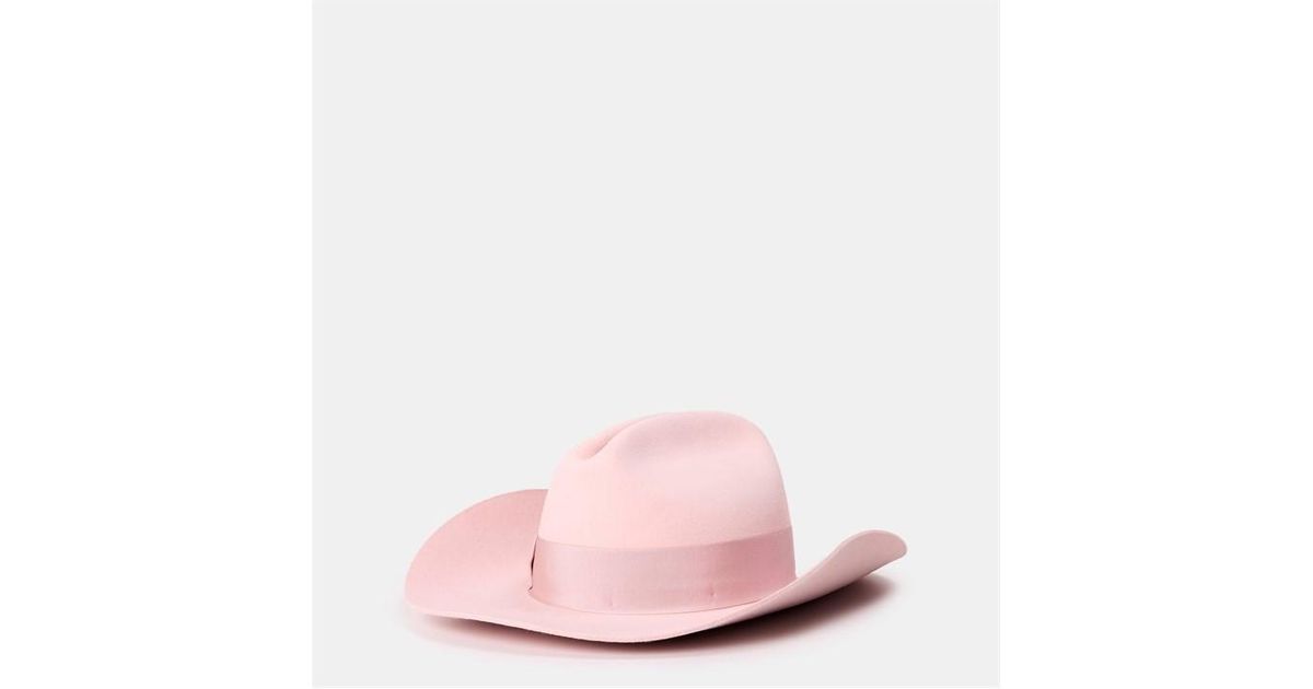 Gucci Classic Fedora in Pink | Lyst UK