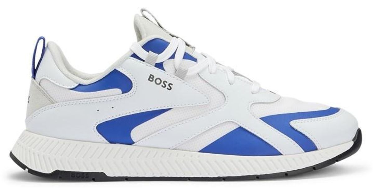 BOSS Titanium Runn Thly 10245714 01 in Blue for Men | Lyst UK