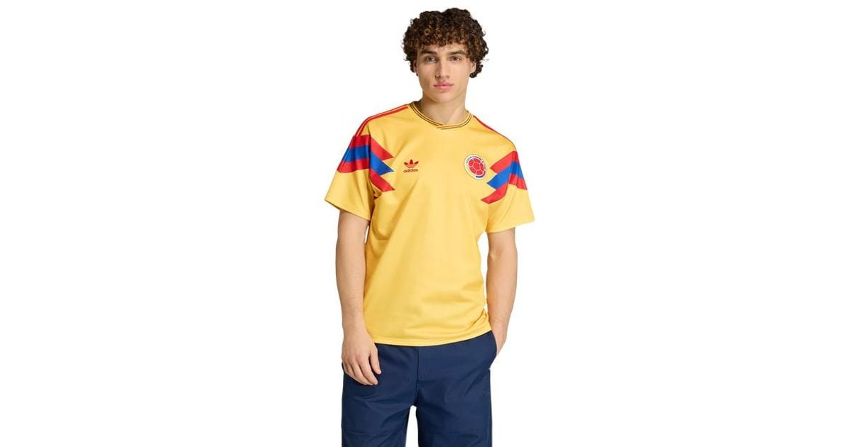 adidas Colombia Jerseys/Replicas in Orange for Men | Lyst UK