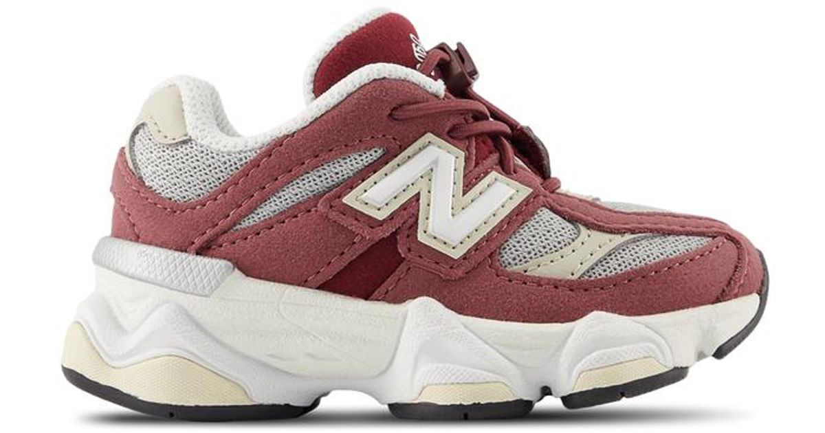 New Balance 9060 Baby Shoes in Red | Lyst UK