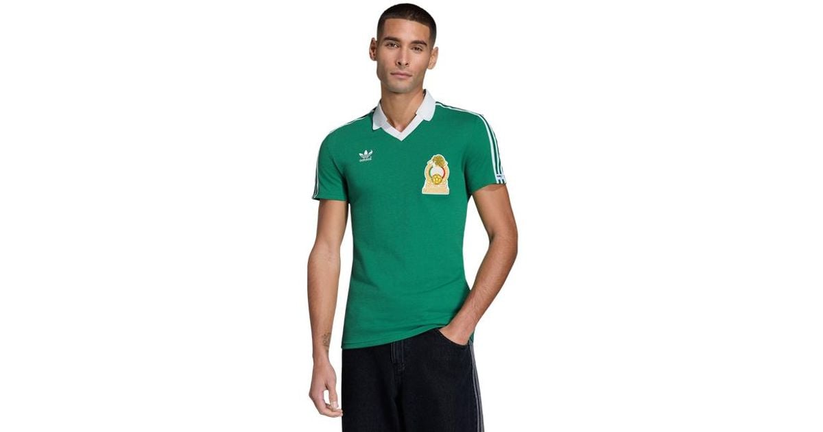 adidas Mexico Jerseys/Replicas in Green for Men | Lyst UK