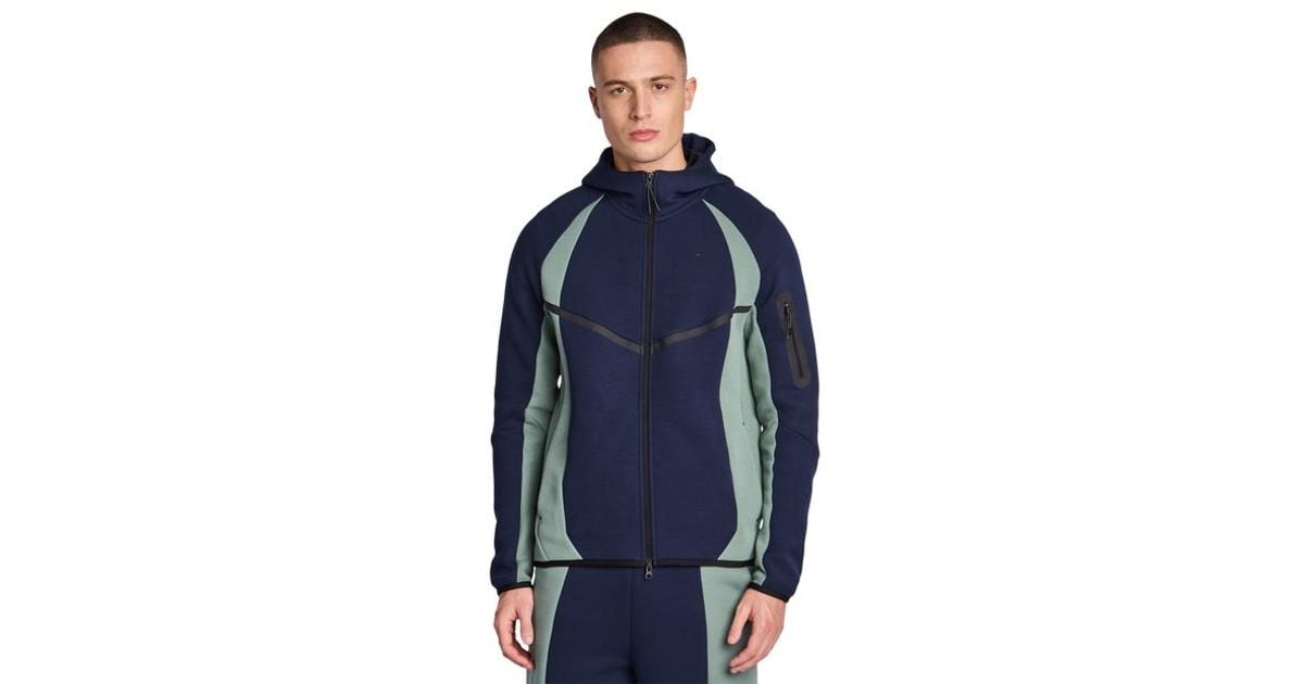 Nike Tech Fleece Hoodies in Blue for Men | Lyst UK